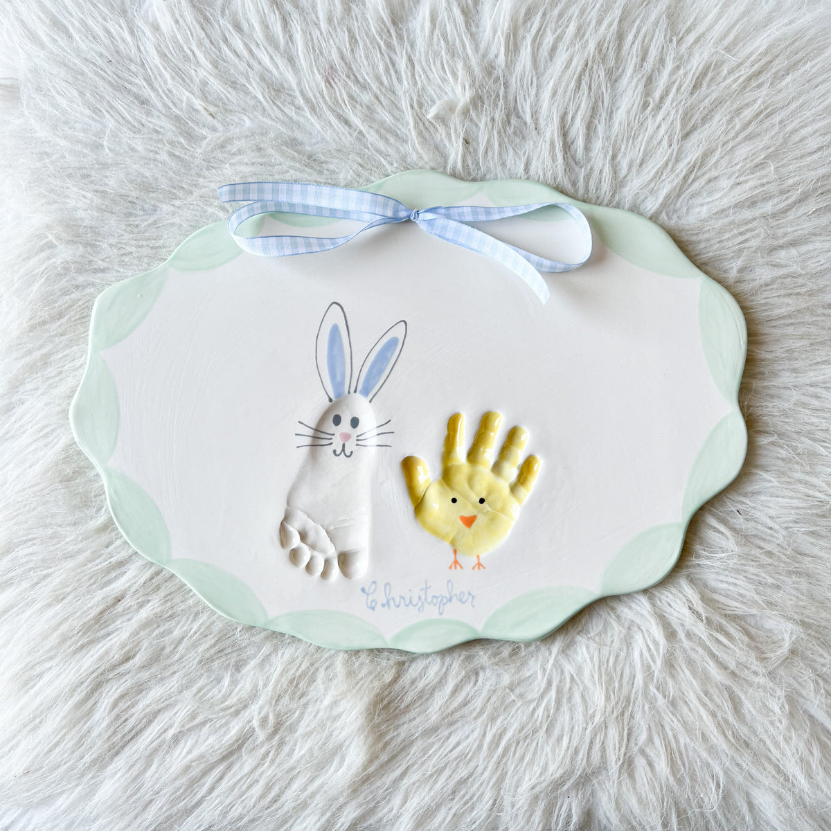 Easter Plate – goodnessgraciousceramics