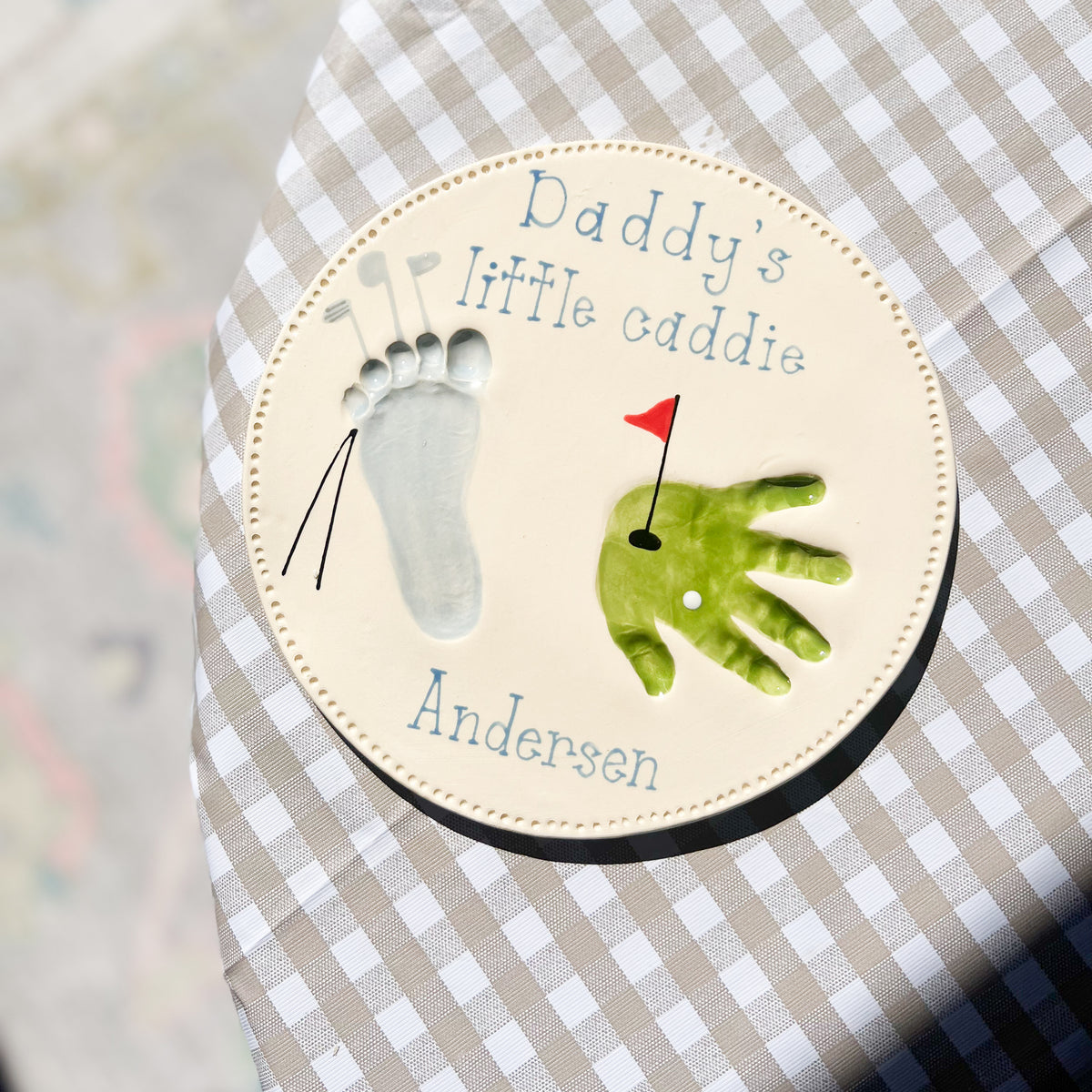 Golf Plate – goodnessgraciousceramics