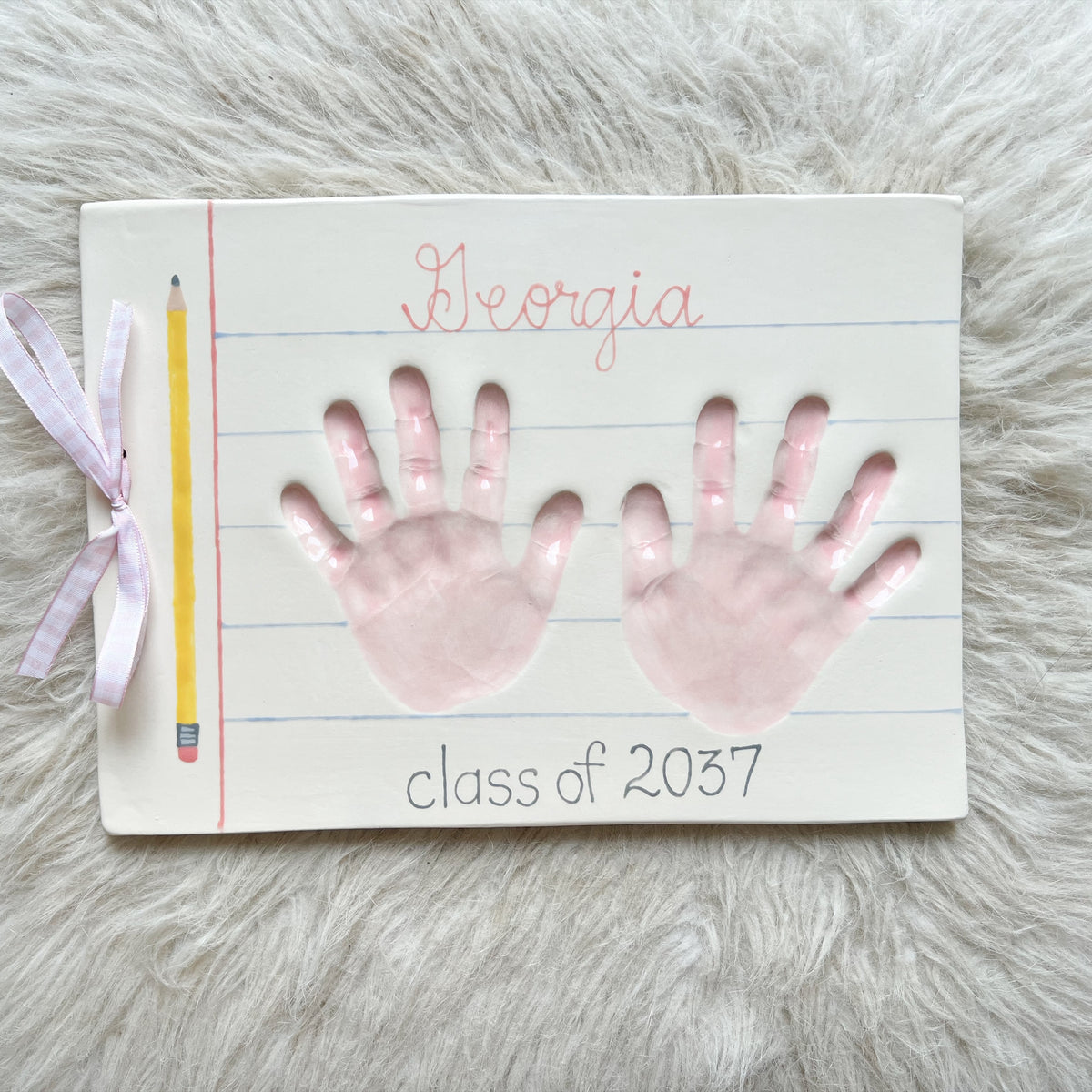 Back to School Plate – goodnessgraciousceramics